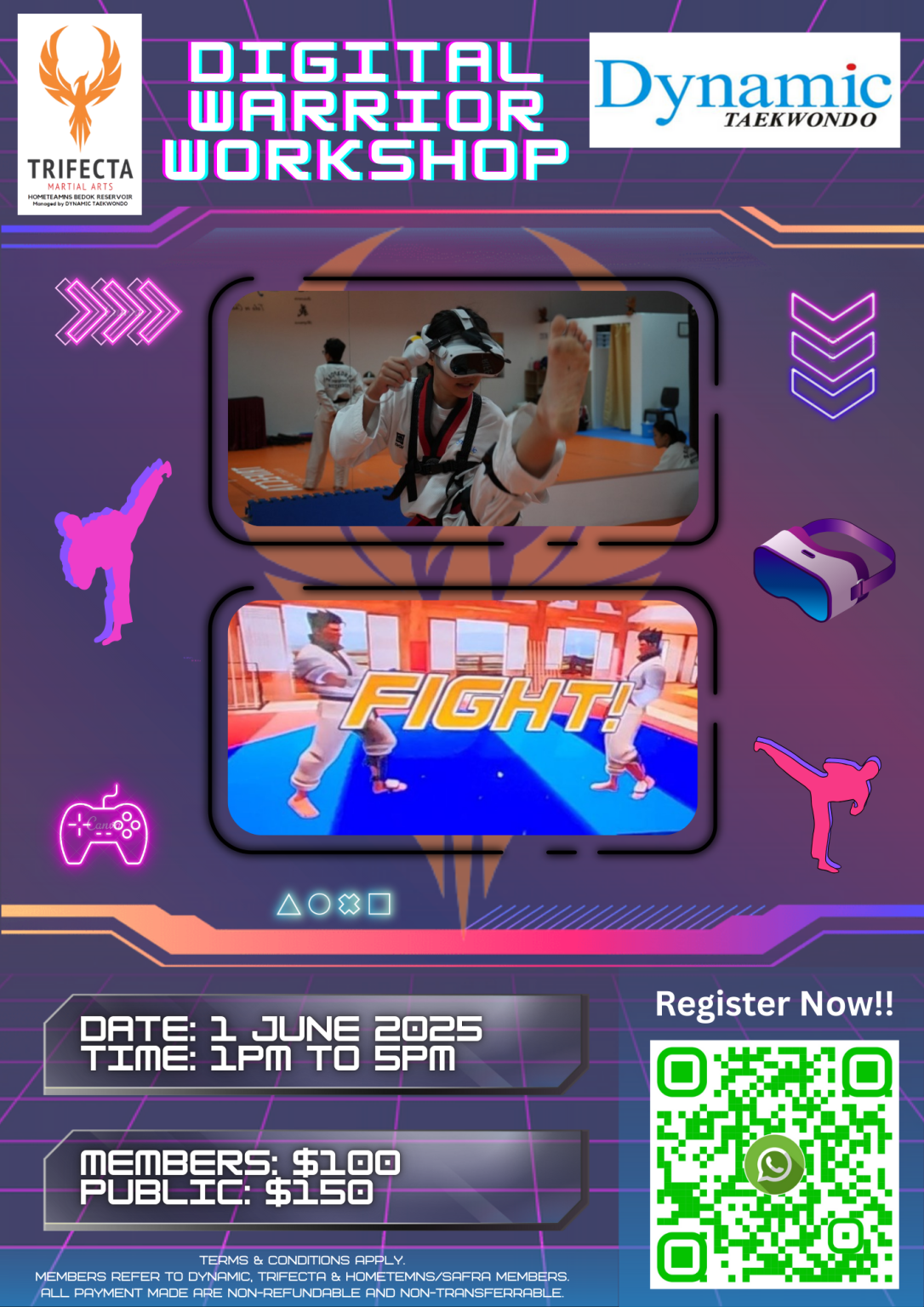 2nd Digital Warrior Workshop – Dynamic Taekwondo